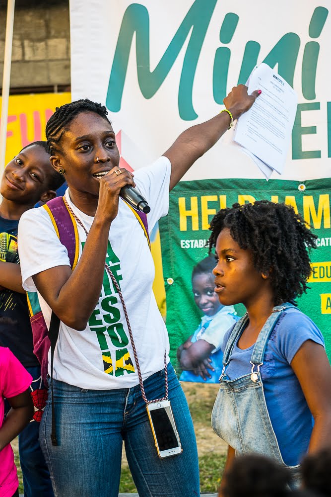 Minifesto Event in Mona Common – HELP Jamaica! e.V.