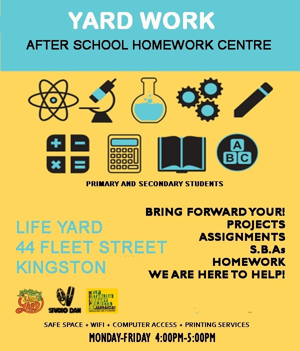 Homework Programm starting at LifeYard – HELP Jamaica! e.V.
